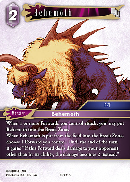 Behemoth - 24-084R - Hidden Legends – Card Cavern Trading Cards, LLC