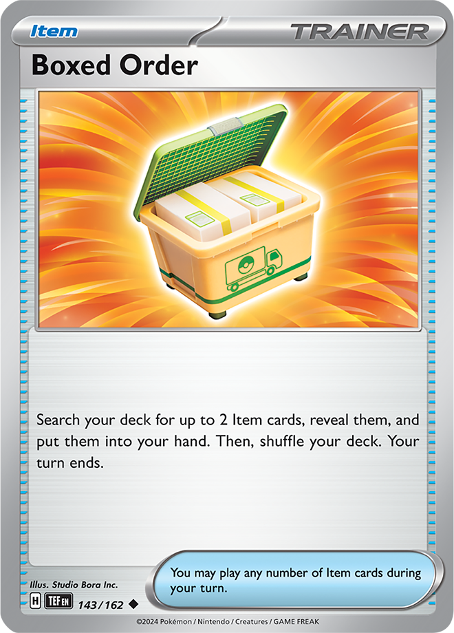 Boxed Order - 143/162 - Temporal Forces – Card Cavern Trading Cards, LLC