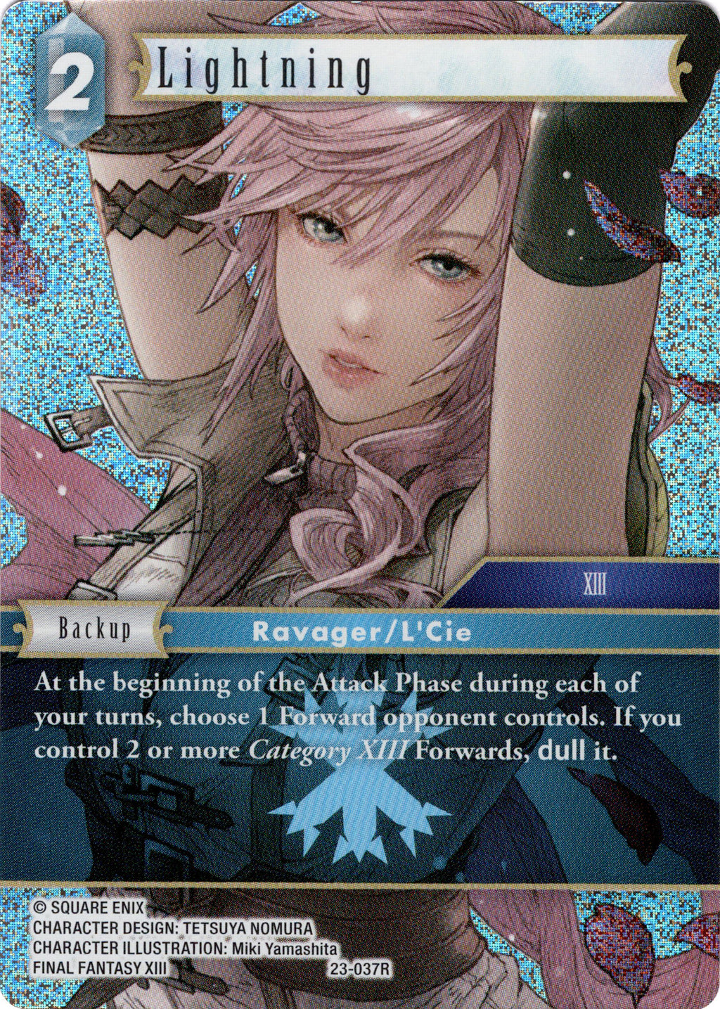 Lightning - 23-037R - Hidden Trials - Foil – Card Cavern Trading Cards, LLC