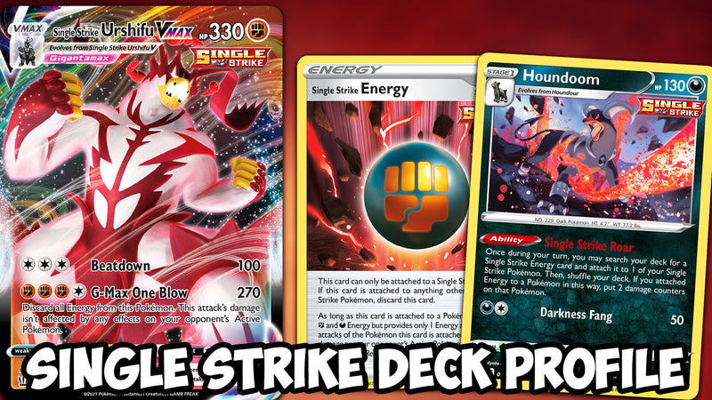 Single Strike Urshifu VMAX Deck Profile – Card Cavern Trading Cards, LLC