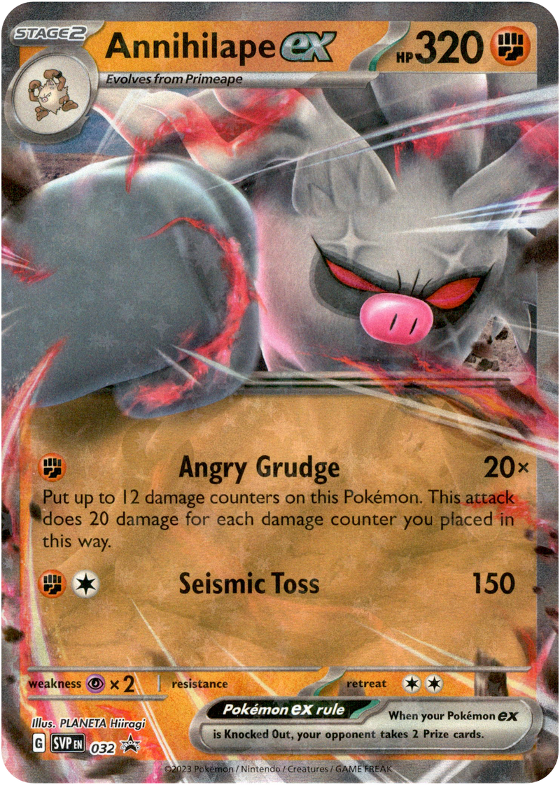 Annihilape ex - SVP032 - Promo – Card Cavern Trading Cards, LLC