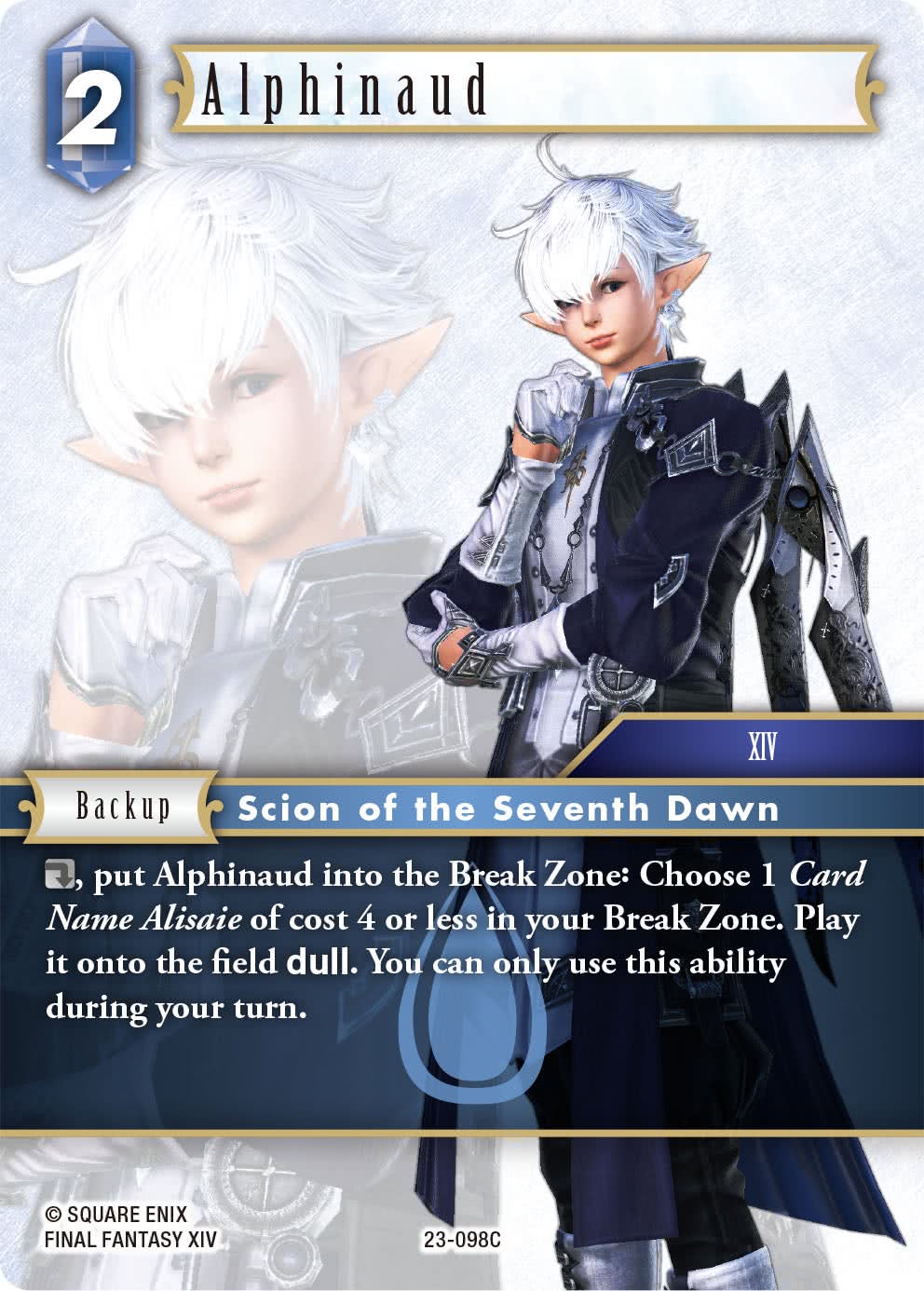 Alphinaud - 23-098C - Hidden Trials – Card Cavern Trading Cards, LLC