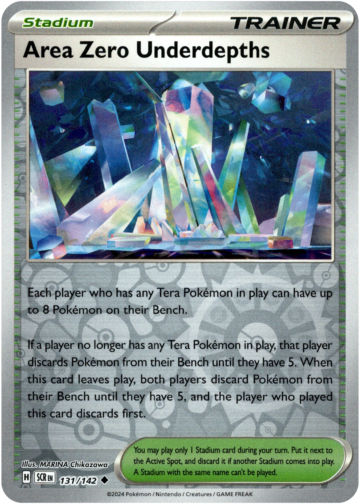 Area Zero Underdepths - 131/142 - Stellar Crown - Reverse Holo – Card ...