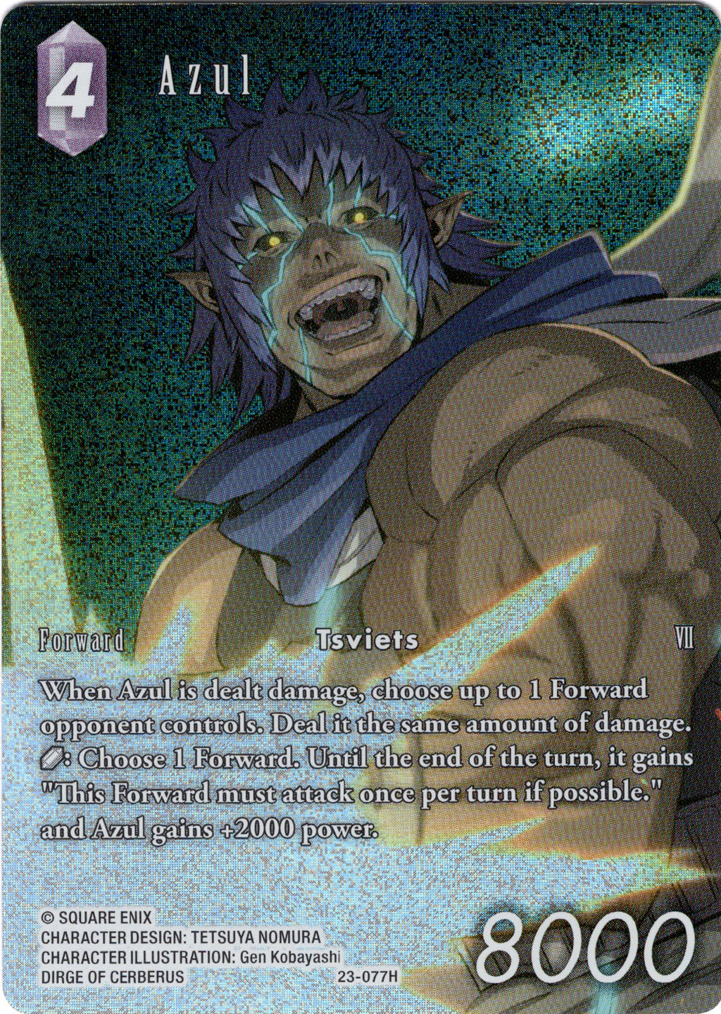 Azul Full Art - 23-077H - Hidden Trials - Foil – Card Cavern Trading ...