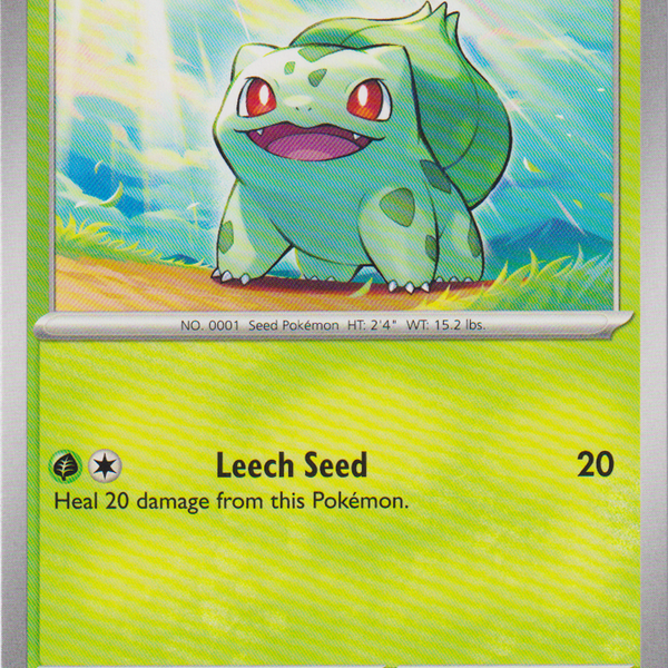 Pink Bulbasaur Pokemon Card
