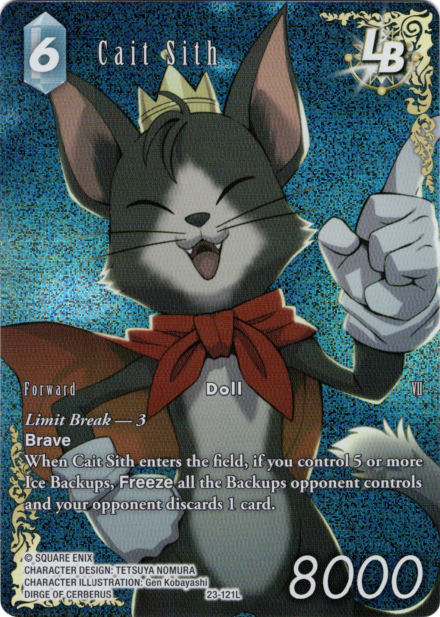 Cait Sith LB Full Art - 23-121L - Hidden Trials - Foil – Card Cavern ...