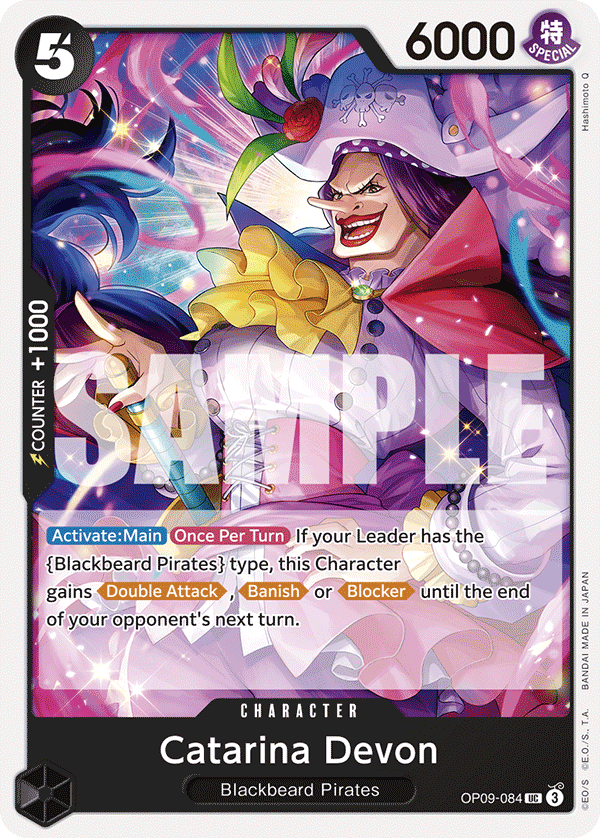 Catarina Devon - OP09-084 UC - Emperors in the New World – Card Cavern Trading Cards, LLC
