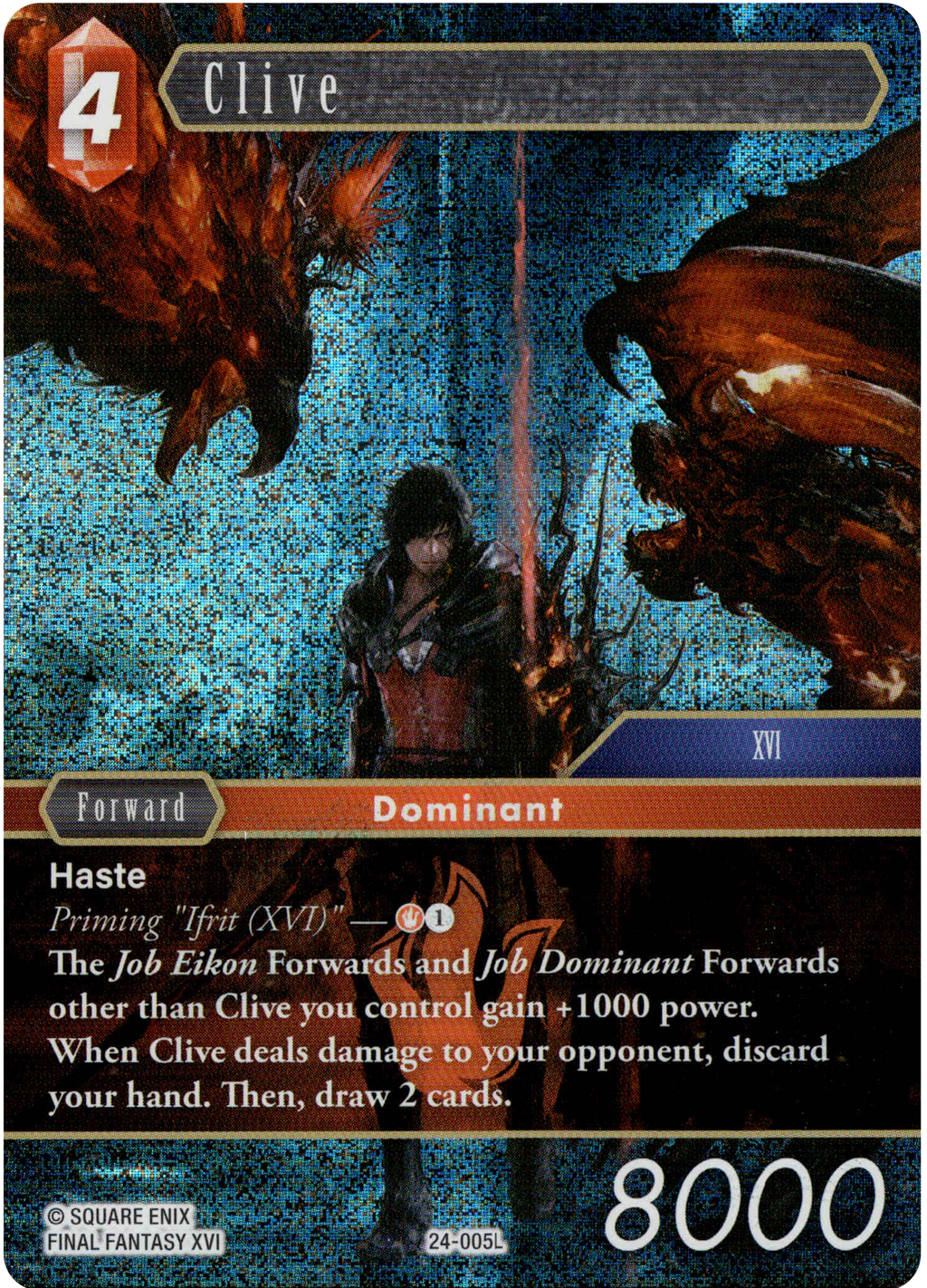 Clive - 24-005L - Hidden Legends - Foil – Card Cavern Trading Cards, LLC