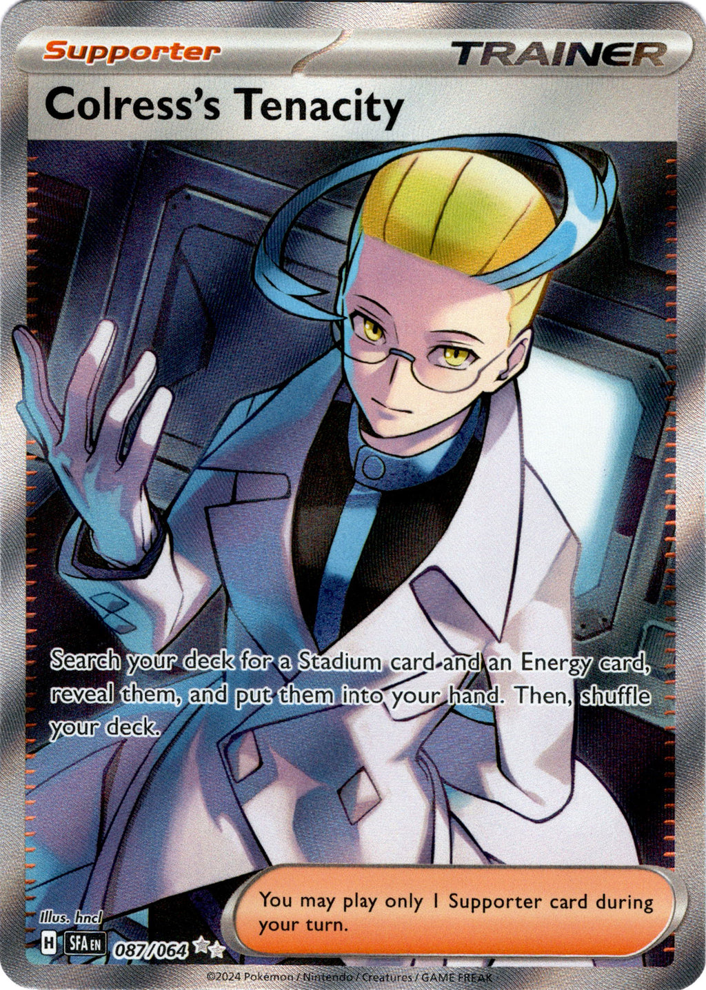 Colress's Tenacity - 087/064 - Shrouded Fable - Holo – Card Cavern ...