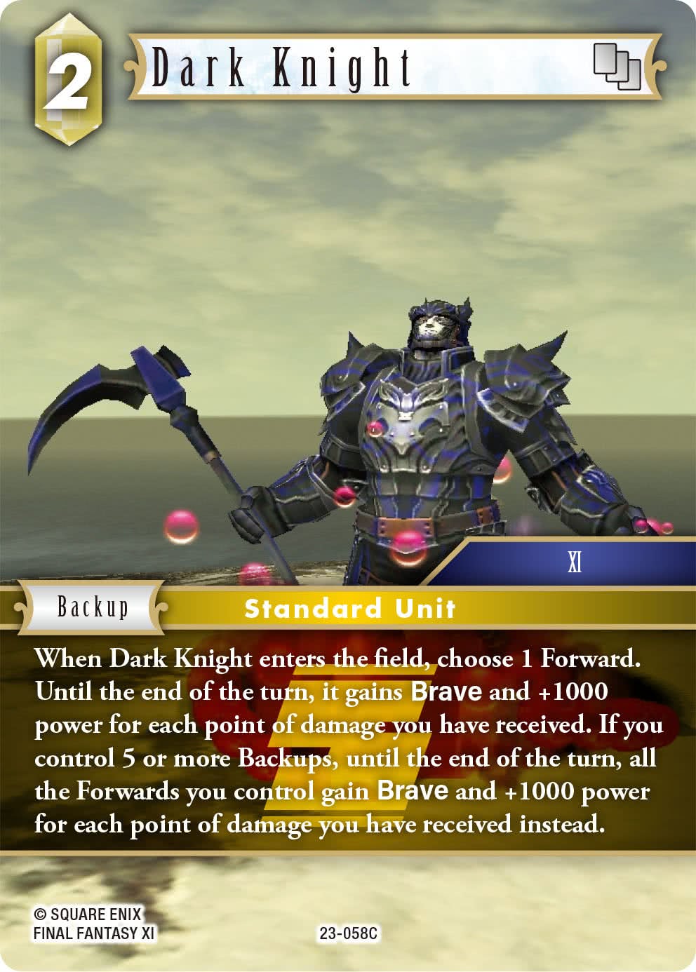 Dark Knight - 23-058C - Hidden Trials – Card Cavern Trading Cards, LLC