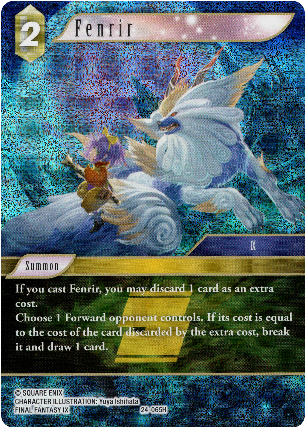 Fenrir - 24-065H - Hidden Legends - Foil – Card Cavern Trading Cards, LLC