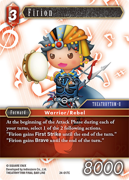 Firion - 24-017C - Hidden Legends – Card Cavern Trading Cards, LLC