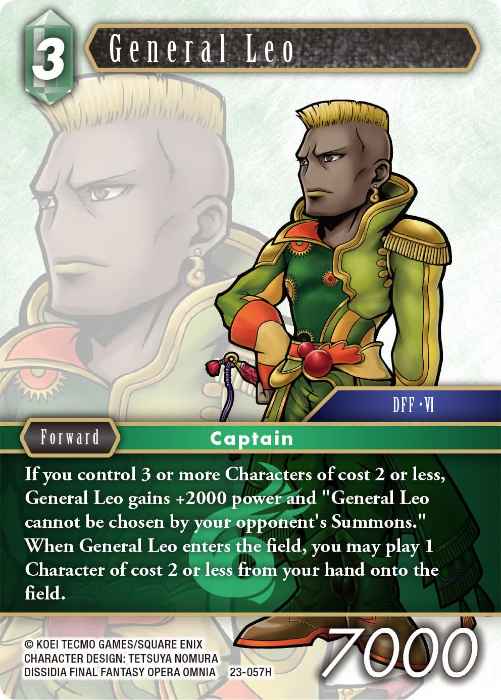 General Leo - 23-057H - Hidden Trials – Card Cavern Trading Cards, LLC