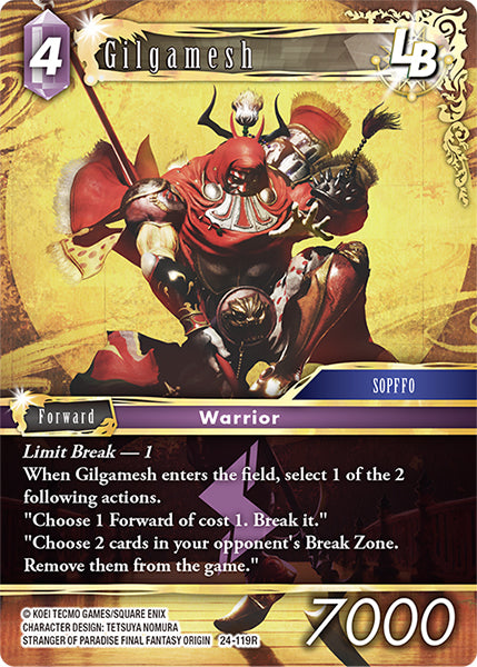 Gilgamesh - 24-119R - Hidden Legends – Card Cavern Trading Cards, LLC