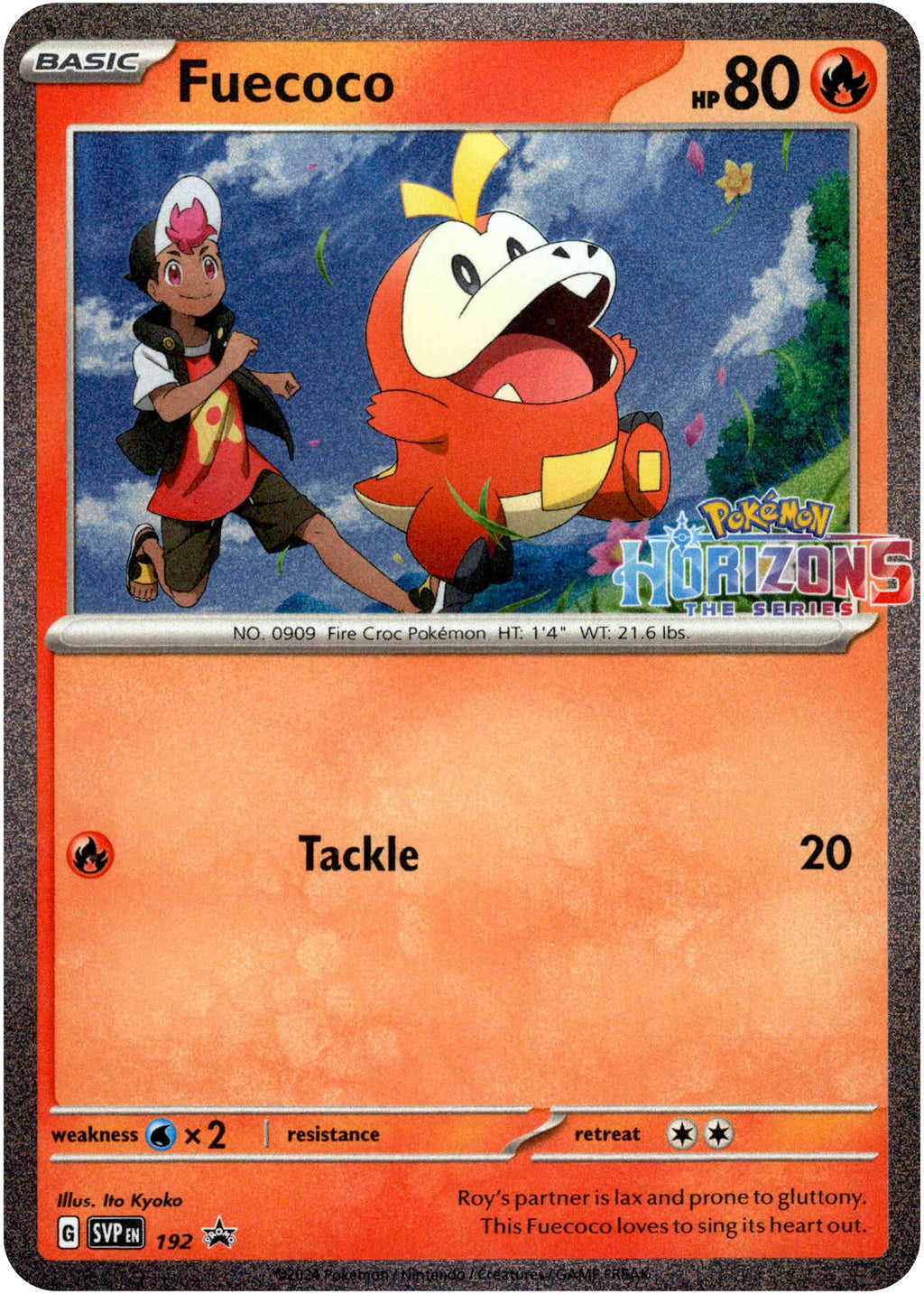 Fuecoco - SVP192 - Scarlet & Violet Promo – Card Cavern Trading Cards, LLC