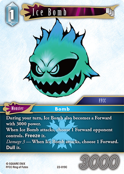 Ice Bomb - 22-019C - Hidden Hope – Card Cavern Trading Cards, LLC