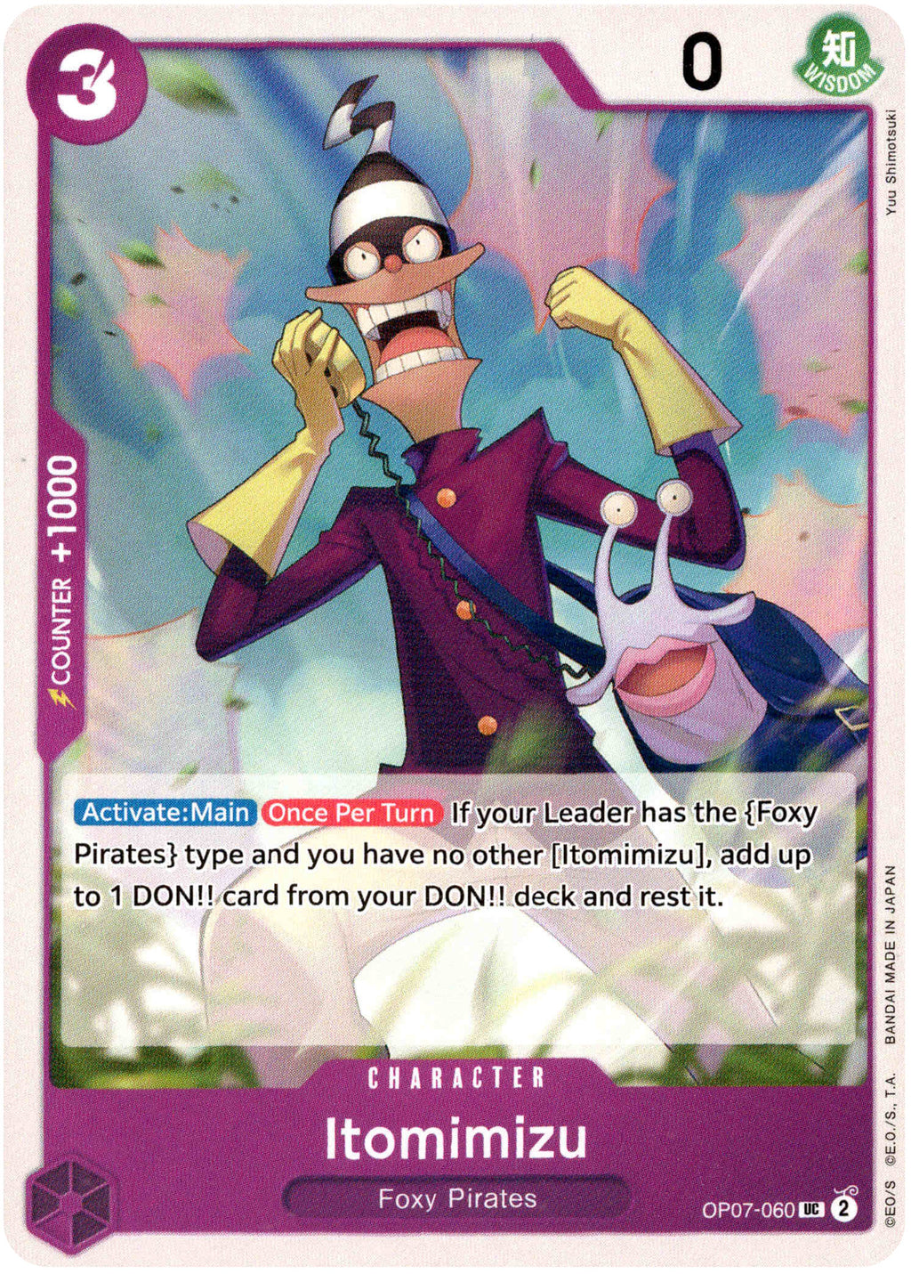 Itomimizu - OP07-060UC - 500 years in the Future – Card Cavern Trading ...