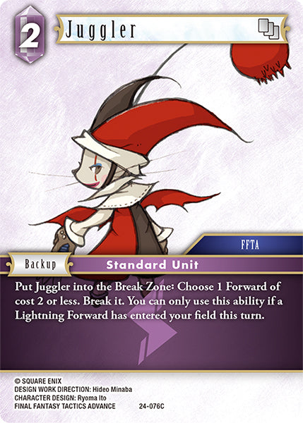 Juggler - 24-076C - Hidden Legends – Card Cavern Trading Cards, LLC