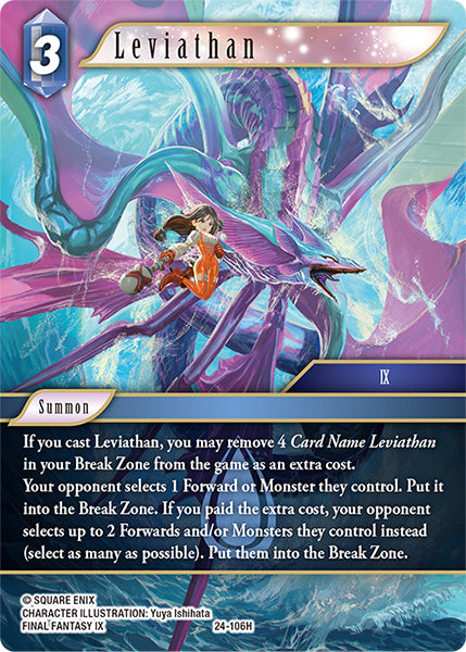 Leviathan - 24-106H - Hidden Legends – Card Cavern Trading Cards, LLC