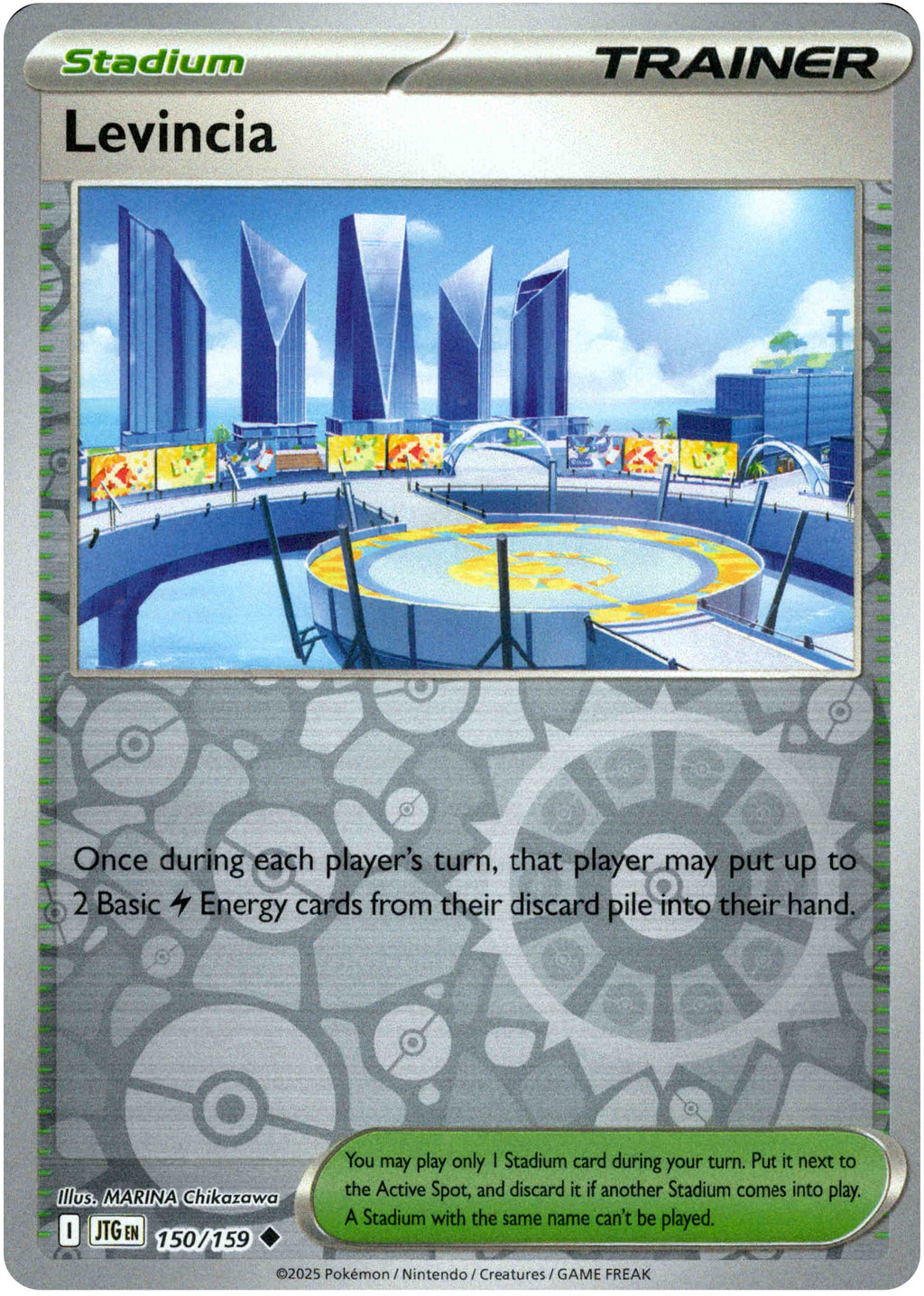 Levincia - 150/159 - Journey Together - Reverse Holo – Card Cavern ...