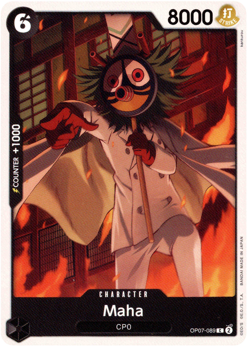 Maha - OP07-089C - 500 years in the Future – Card Cavern Trading Cards, LLC