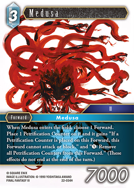 Medusa - 22-034H - Hidden Hope – Card Cavern Trading Cards, LLC