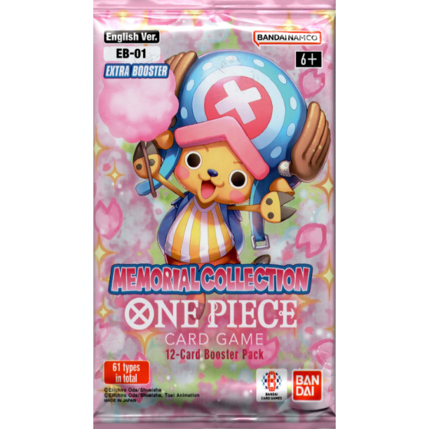 One Piece Memorial Collection Booster Pack – Card Cavern Trading Cards, LLC