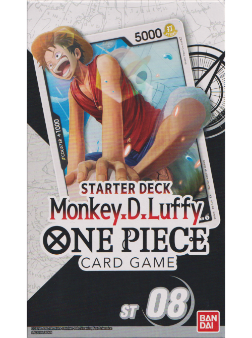 Monkey.D.Luffy ST08 Starter Deck - One Piece Card Game – Card Cavern Trading Cards, LLC