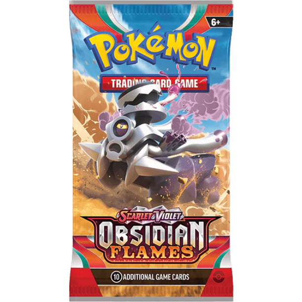 Obsidian Flames Booster Pack – Card Cavern Trading Cards, LLC