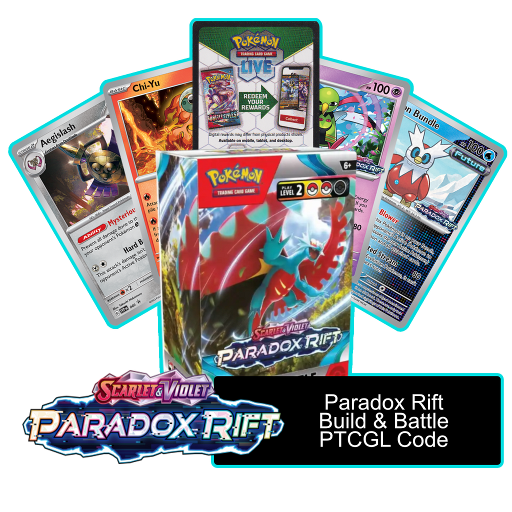 Paradox Rift Build & Battle Box - 1 of 4 Promos - PTCGL Code – Card ...