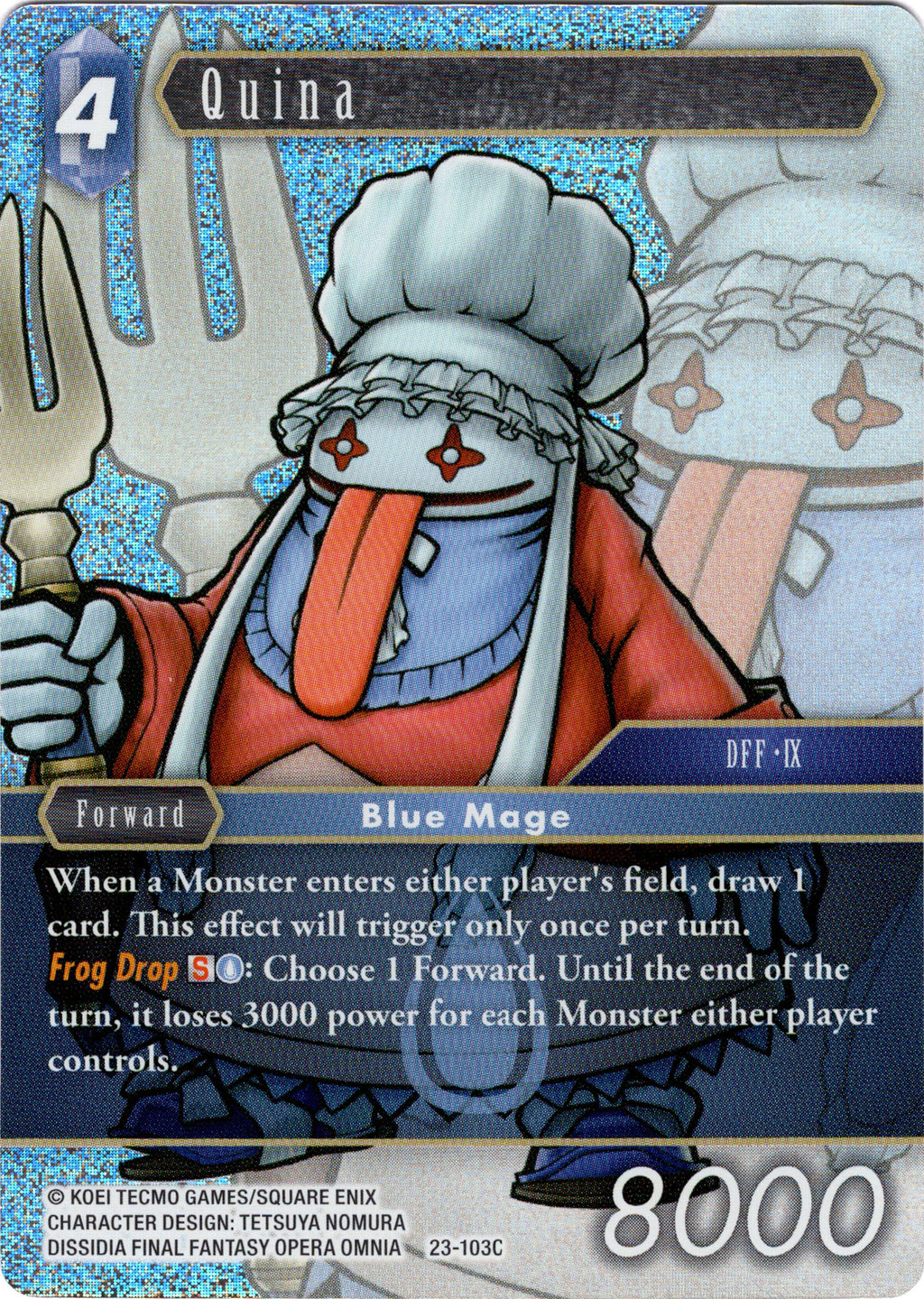 Quina - 23-103C - Hidden Trials - Foil – Card Cavern Trading Cards, LLC