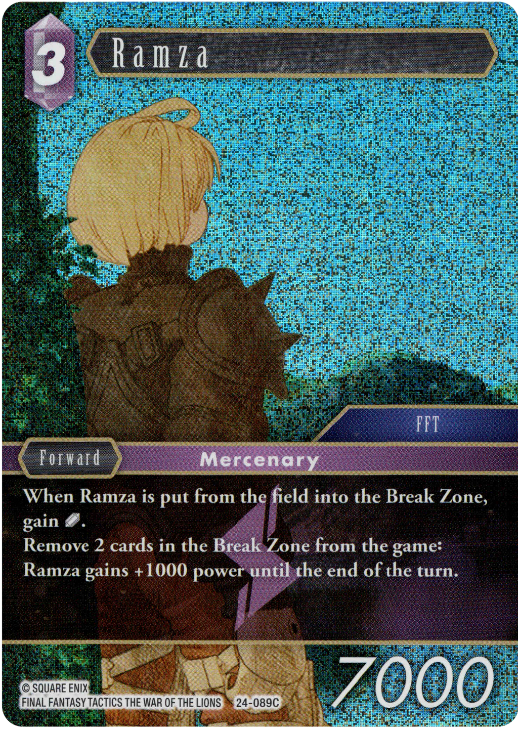 Ramza - 24-089C - Hidden Legends - Foil – Card Cavern Trading Cards, LLC