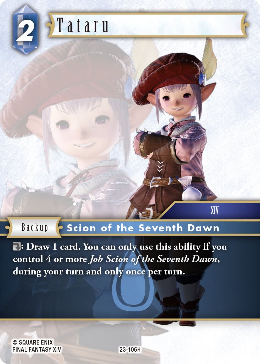 Tataru - 23-106H - Hidden Trials – Card Cavern Trading Cards, LLC