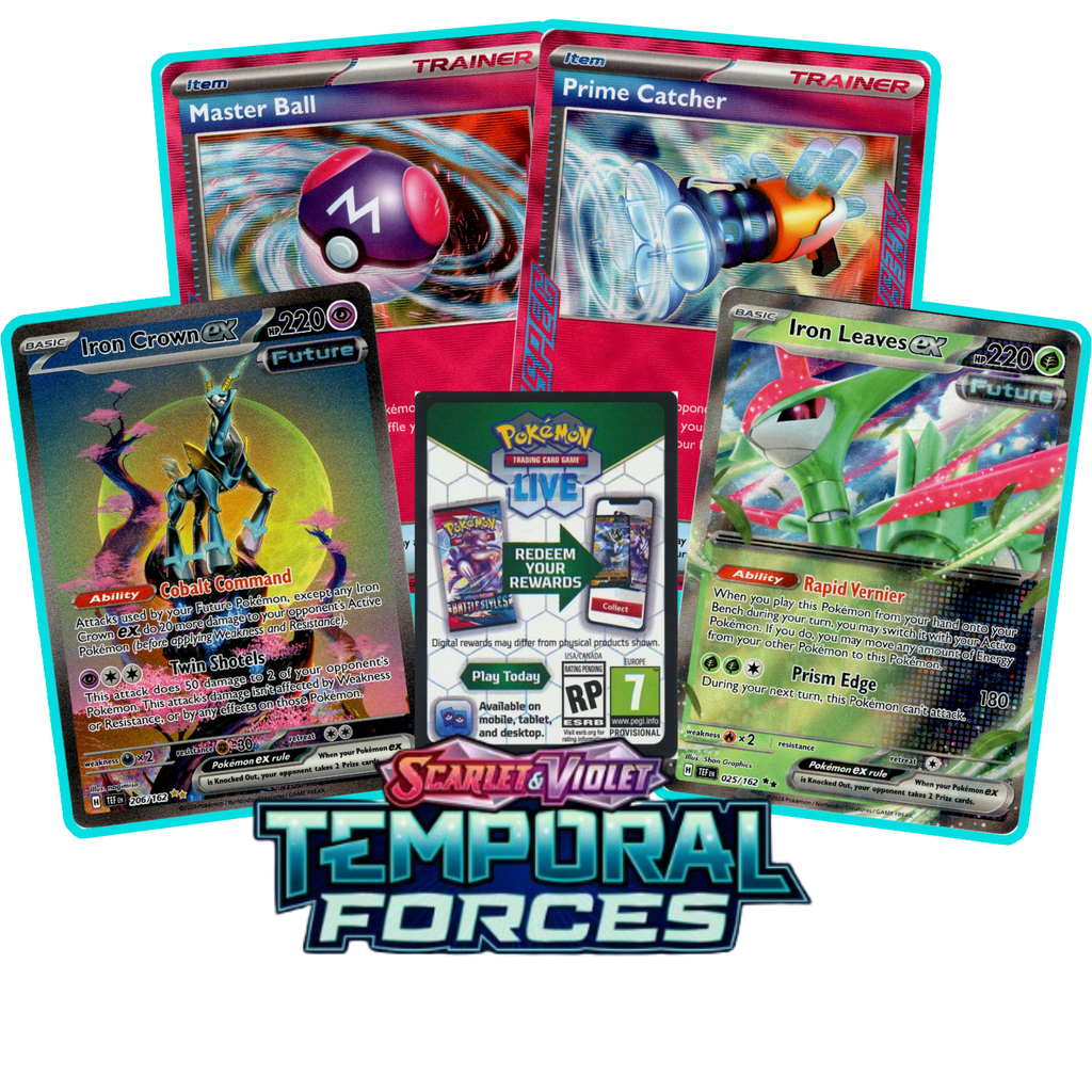 Temporal Forces PTCGL Code – Card Cavern Trading Cards, LLC