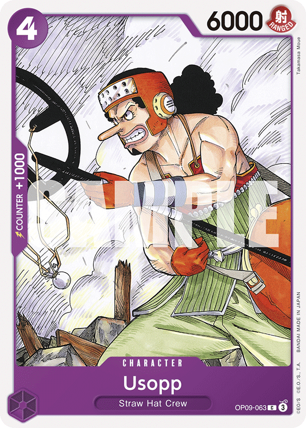 Usopp - OP09-063 C - Emperors in the New World – Card Cavern Trading ...