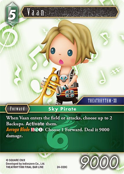 Vaan - 24-039C - Hidden Legends – Card Cavern Trading Cards, LLC