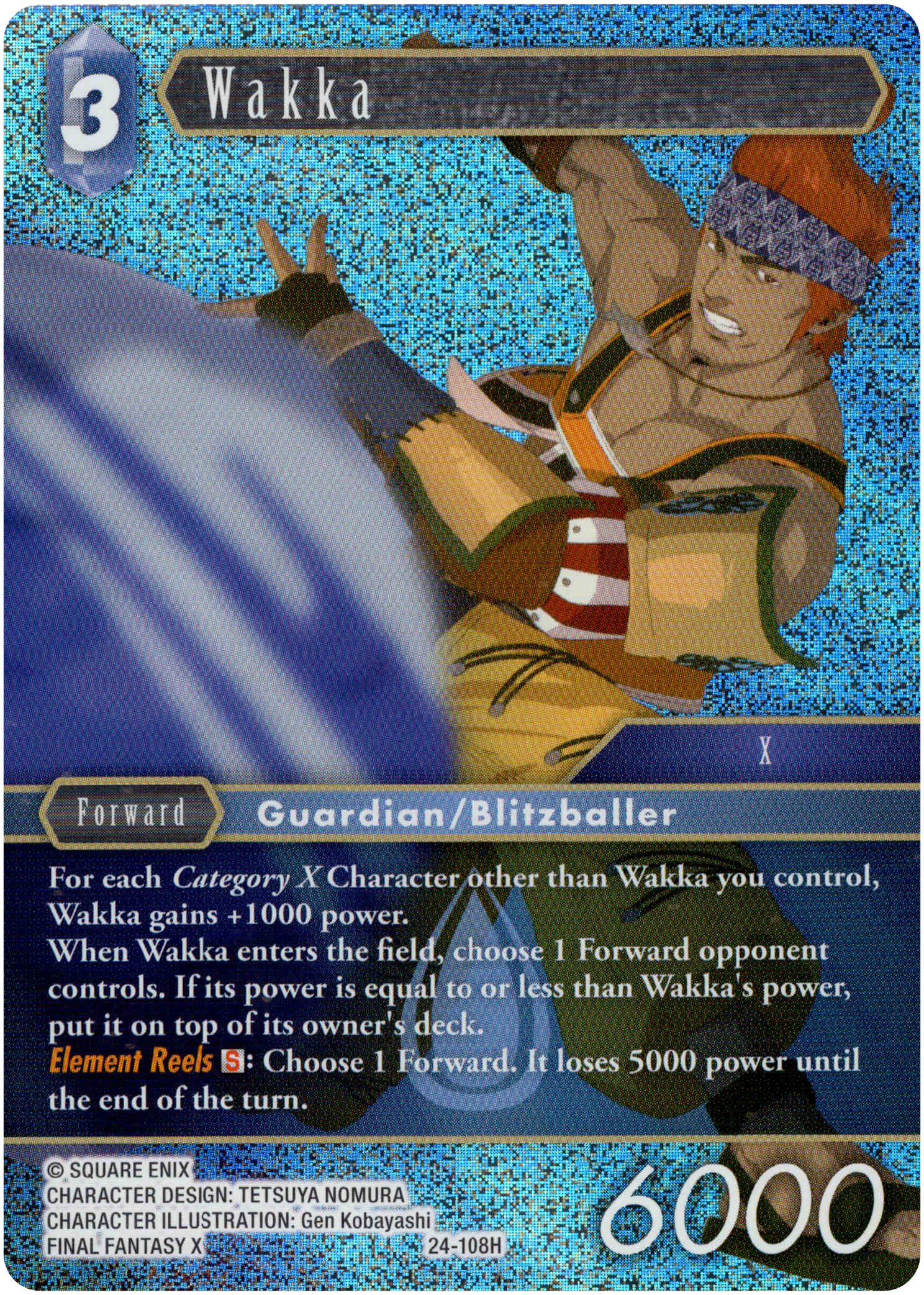 Wakka - 24-108H - Hidden Legends - Foil – Card Cavern Trading Cards, LLC