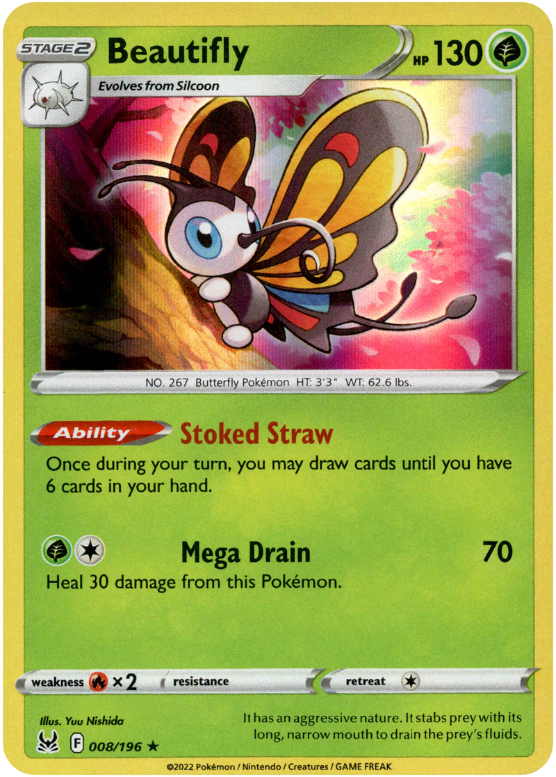 Beautifly Evolution Chart