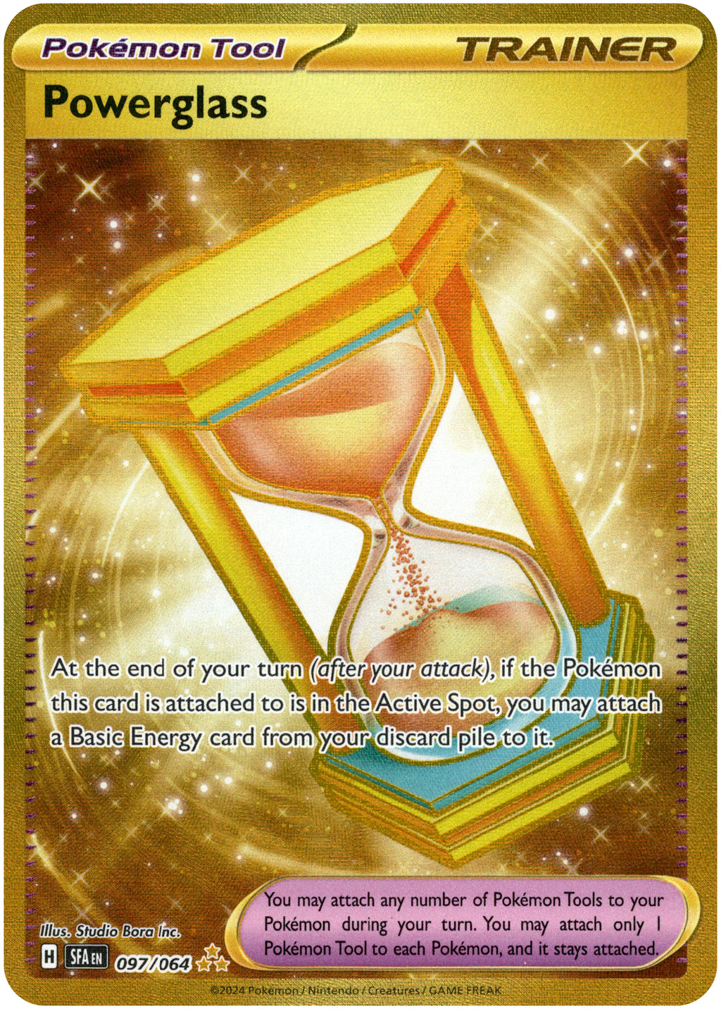 Powerglass - 097/064 - Shrouded Fable - Holo – Card Cavern Trading ...