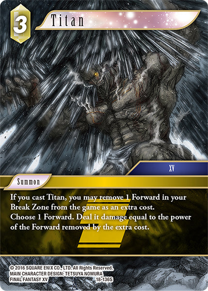 Titan - 18-136S - Resurgence of Power – Card Cavern Trading Cards, LLC