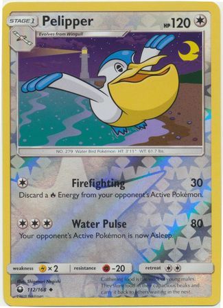 Pelipper - 112/168 - Celestial Storm - Reverse Holo – Card Cavern ...