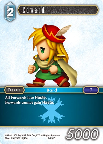 Edward - 2-031C - Opus II – Card Cavern Trading Cards, LLC