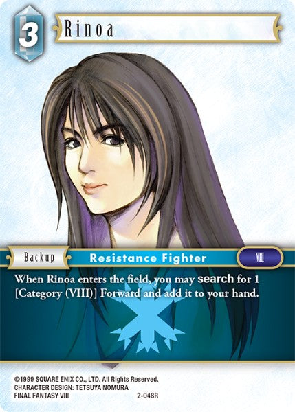 Rinoa - 2-048R - Opus II – Card Cavern Trading Cards, LLC