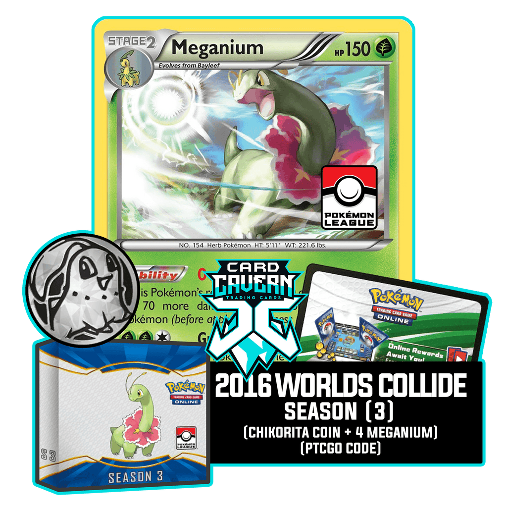 2016 Worlds Collide Season 3 PTCGO Code – Card Cavern Trading Cards, LLC