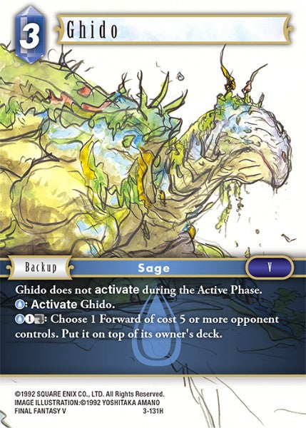 Ghido - 3-131H - Opus III – Card Cavern Trading Cards, LLC