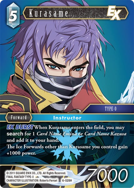 Kurasame - 6-028H - Opus VI – Card Cavern Trading Cards, LLC
