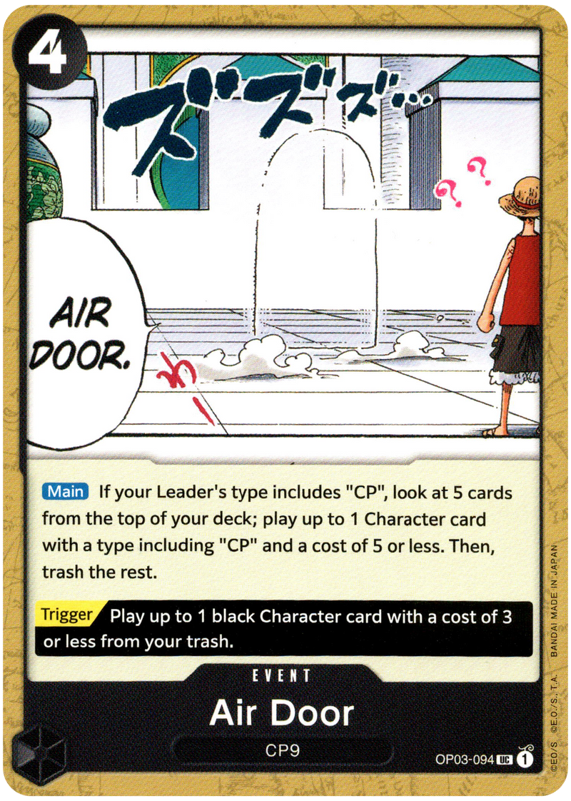 Air Door - OP03-094 UC - Pillars of Strength – Card Cavern Trading Cards, LLC