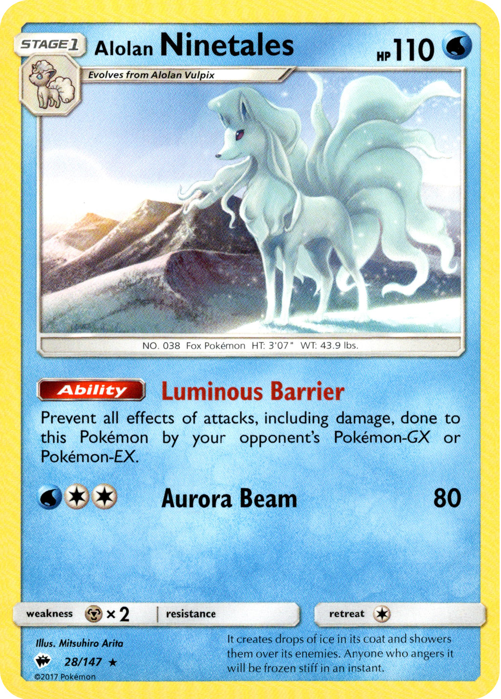 Ninetales Card