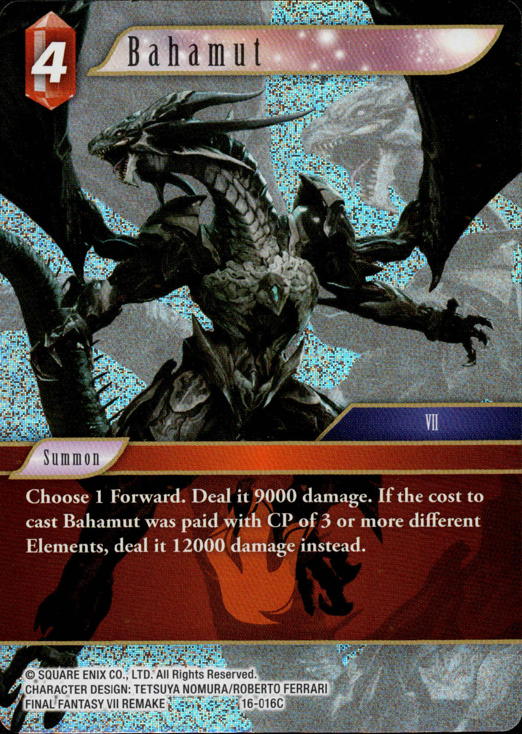 Bahamut (016) - 16-016C - Emissaries of Light - Foil – Card Cavern ...