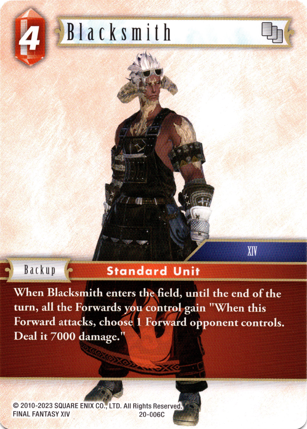 Blacksmith - 20-006C - Dawn of Heroes – Card Cavern Trading Cards, LLC